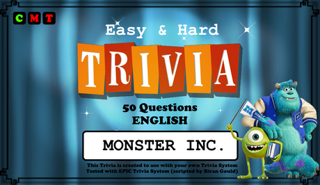 Second Life Marketplace - [EPIC Trivia] Monster Inc. (ADD ME)
